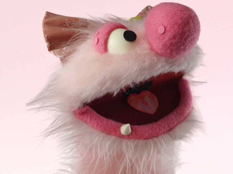 Professional Monster Puppet rosie With Live-hand sack Style - Etsy