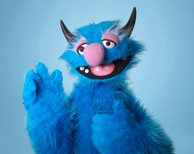 Professional Hand Puppet "monster", Live-hands, Sack Puppet ...