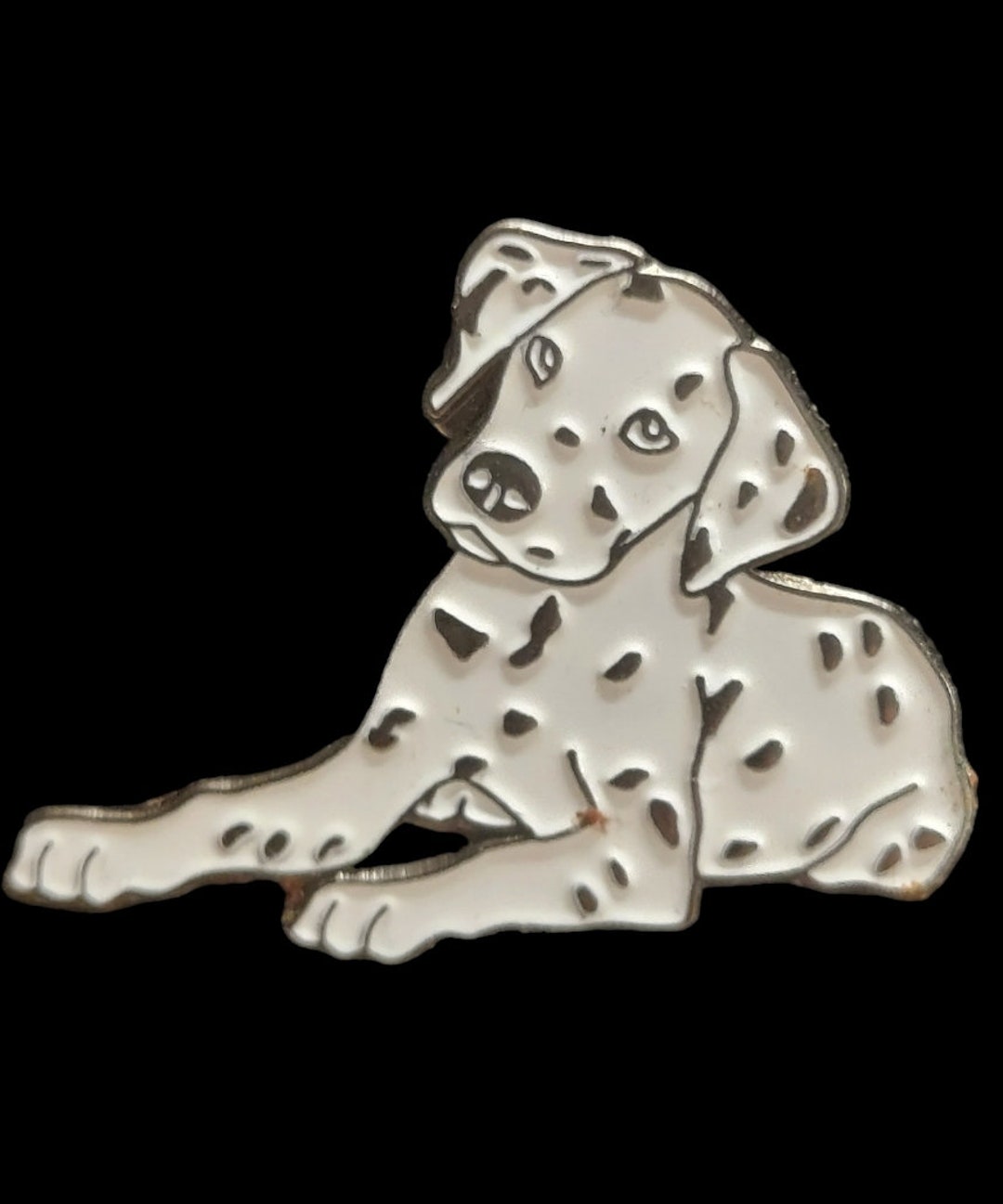Dalmatian Dog Enamel Pin Badge - Etsy