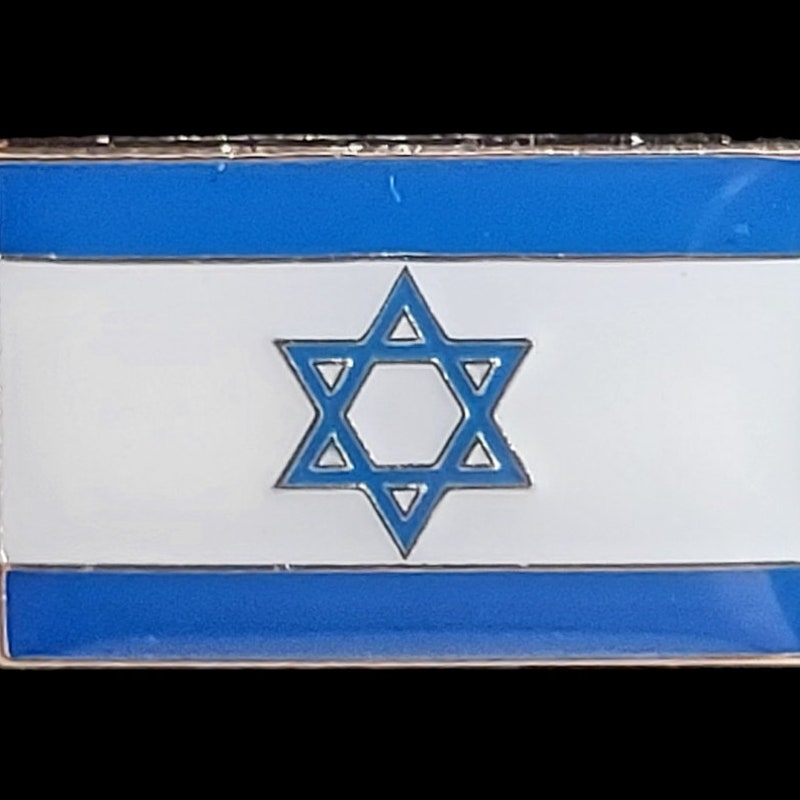 American Flag and Israeli Flag Lapel Pin - Etsy