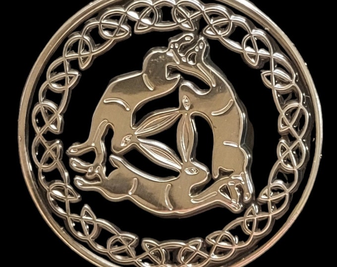 Triple Celtic Rabbit Mug - Etsy