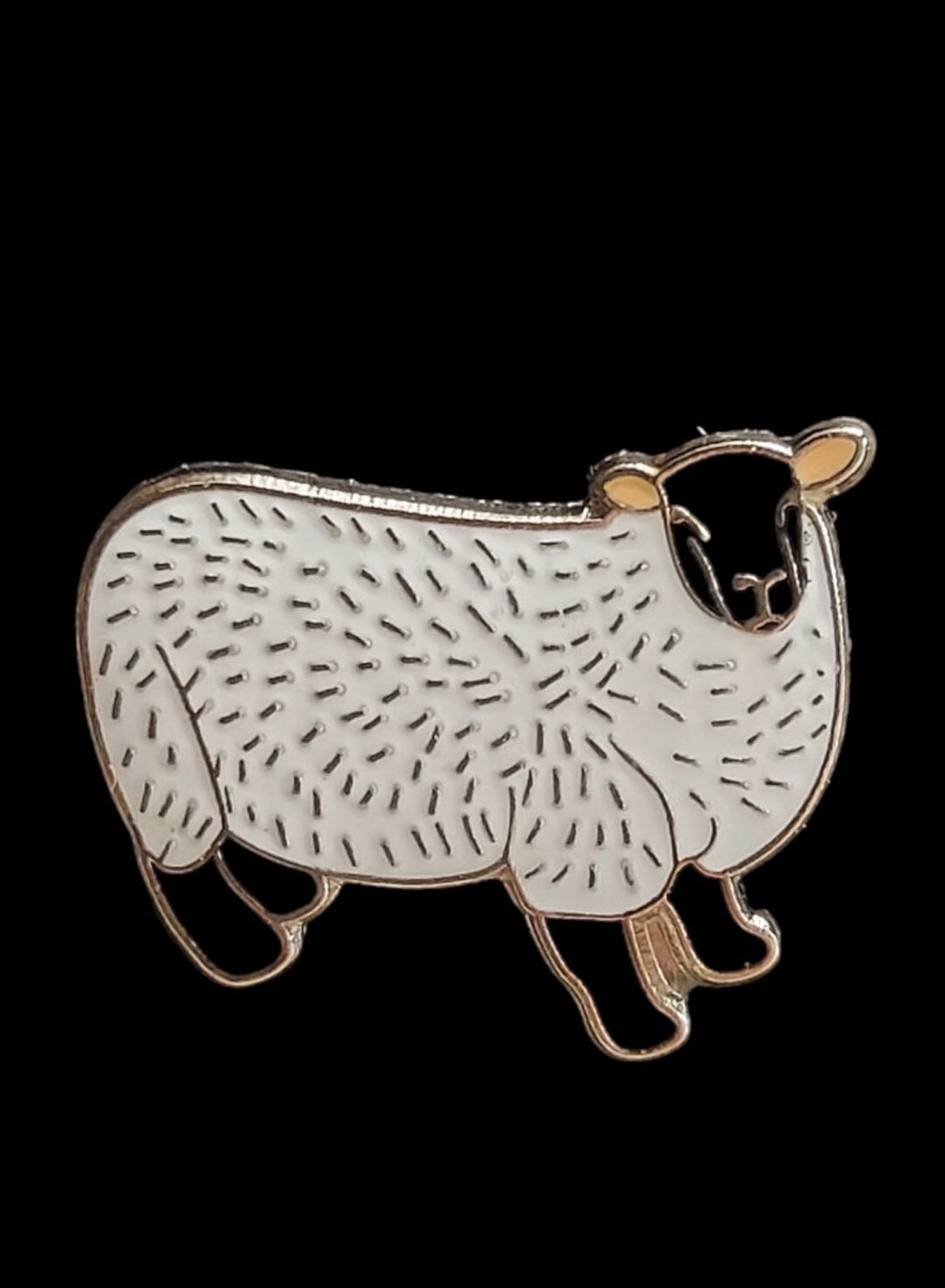 Sheep Enamel Pin Badge - Etsy