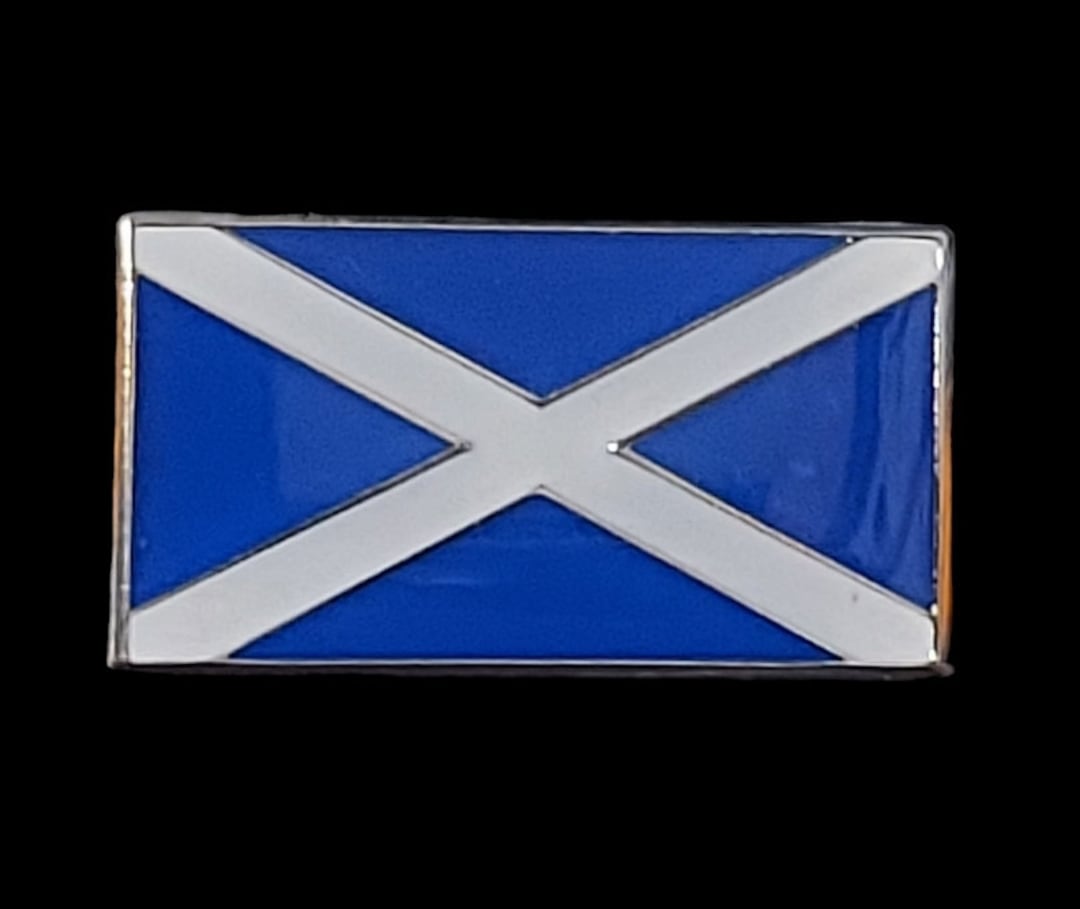 Scotland Scottish Flag Metal Enamel Pin Badge - Etsy