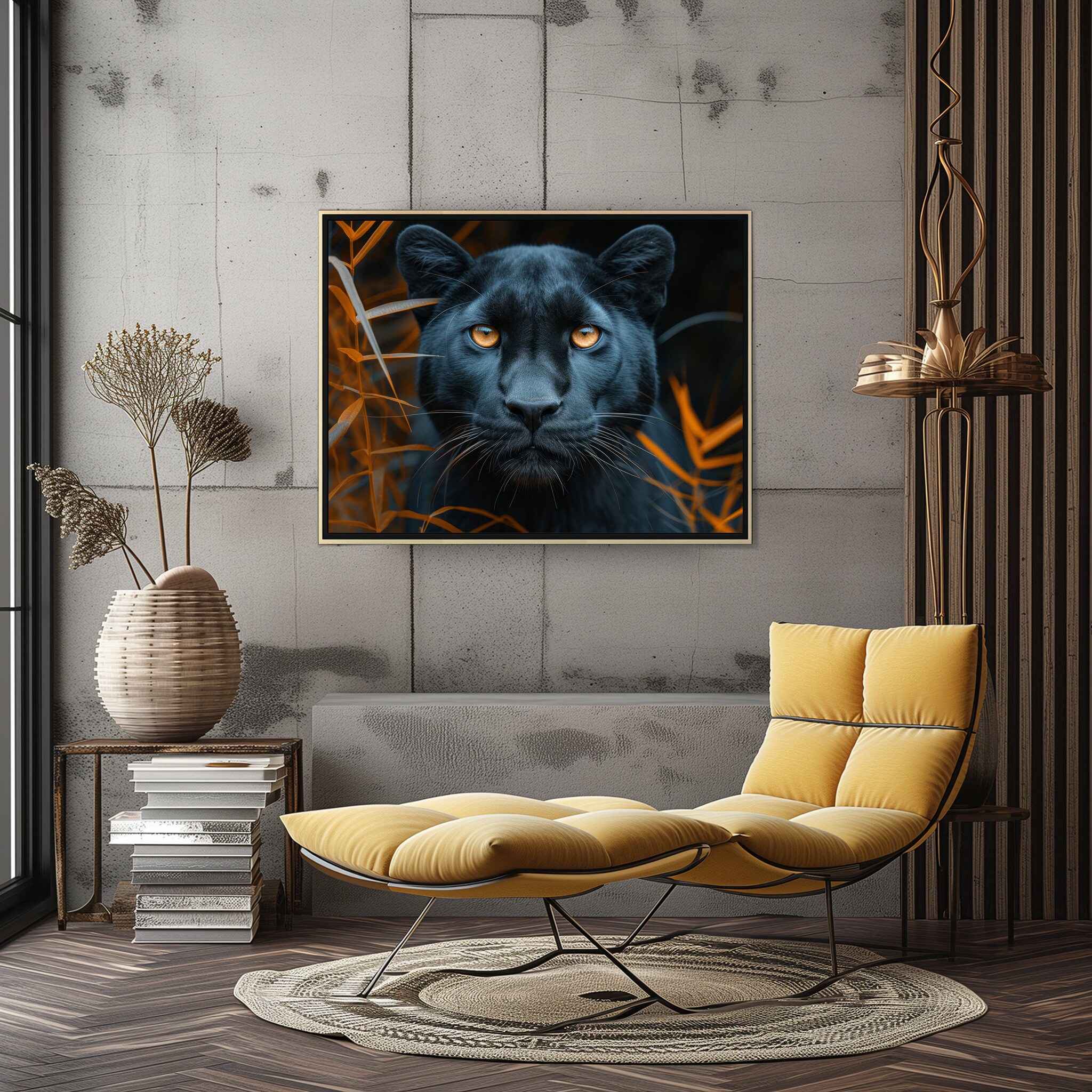 Chill Puma Poster, Exotic Animal Print, Big Cat Wall Art, Animal Lover ...