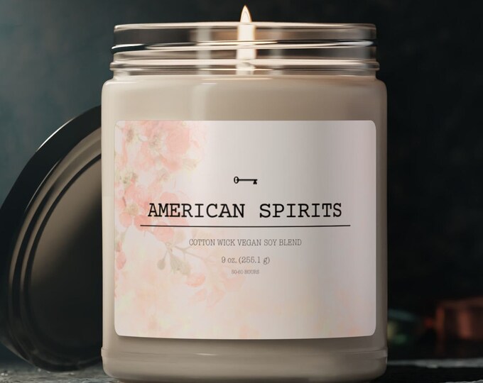 American Spirits Cigarettes Funny Scented Candle Gag Gift for Boyfriend ...