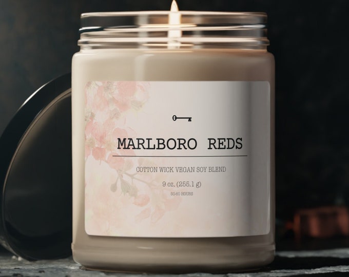 Marlboro Reds Cigarettes Funny Scented Candle Gag Gift for Boyfriend ...