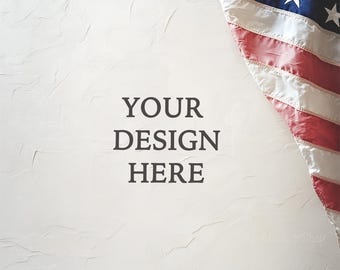 Patriotic Mockup Bundle 4th of July Flat Lay USA Digital Background ...