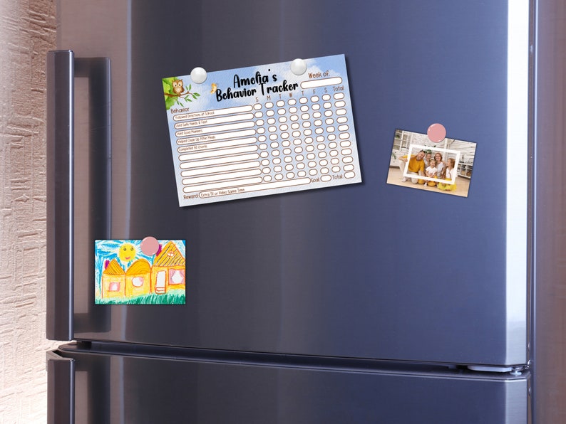 Printable Woodland Animals Behavior Chart for Kids - Reward, Routine ...