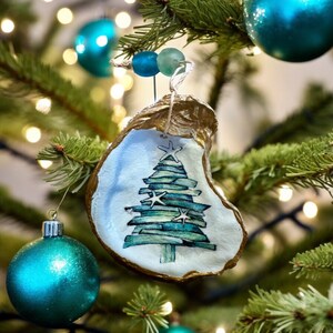 Oyster Shell Driftwood Tree With Starfish Topper - Etsy