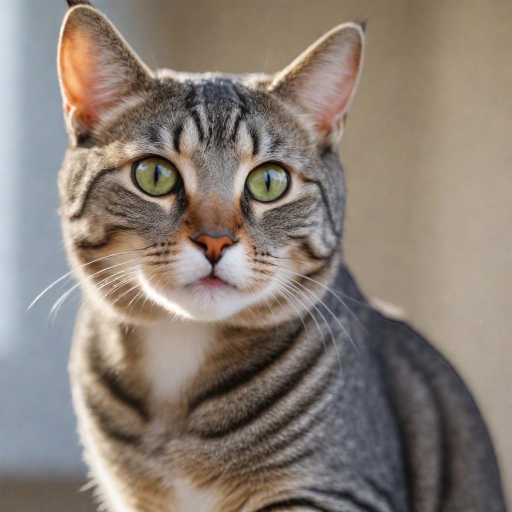 Adorable Tabby Cat Oyster Shell Ornament Unique Decoupage Gift Idea ...