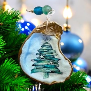 Oyster Shell Driftwood Tree With Starfish Topper - Etsy