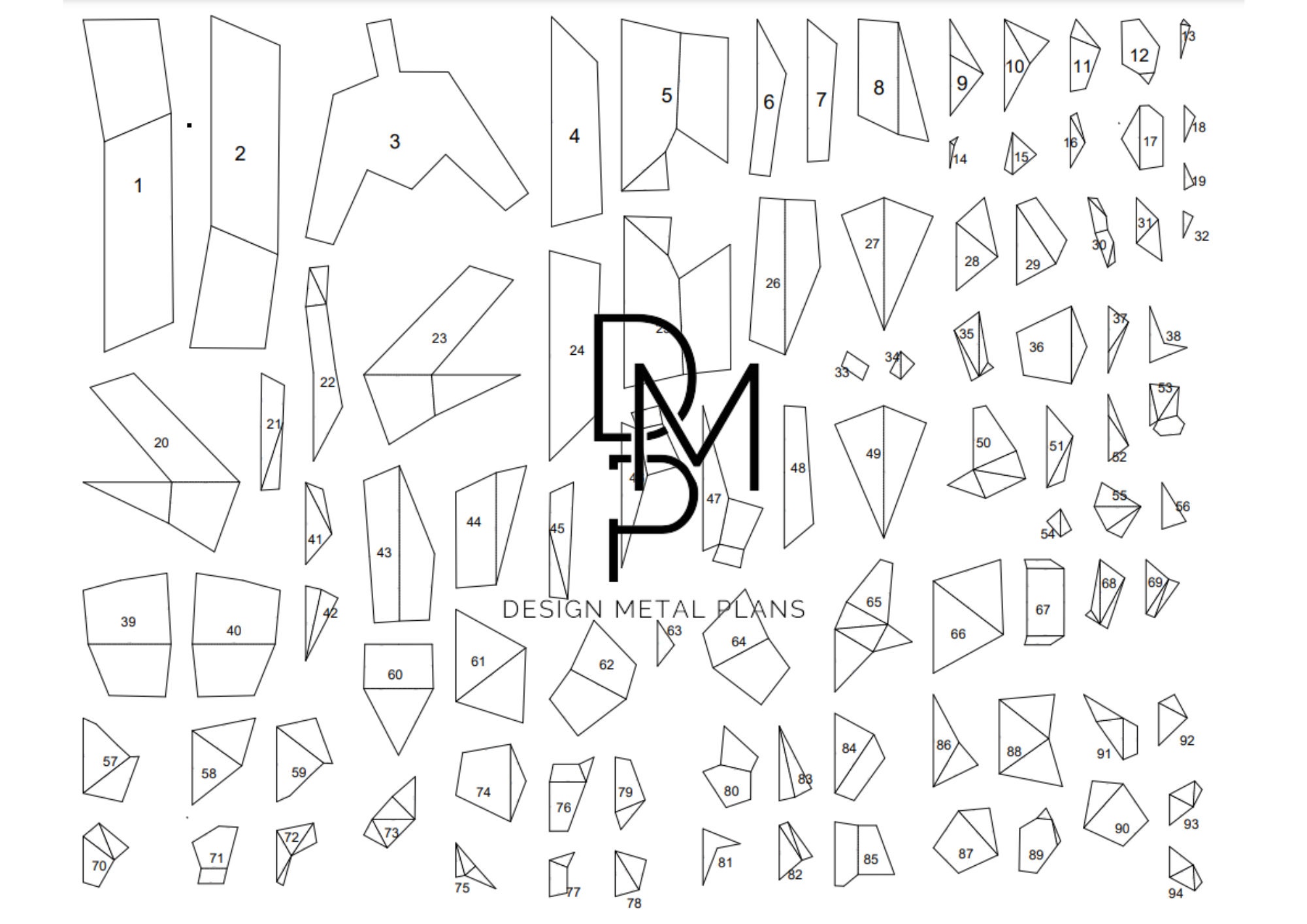 French BULLDOG Low Poly DXF Metal Sculpture - Etsy