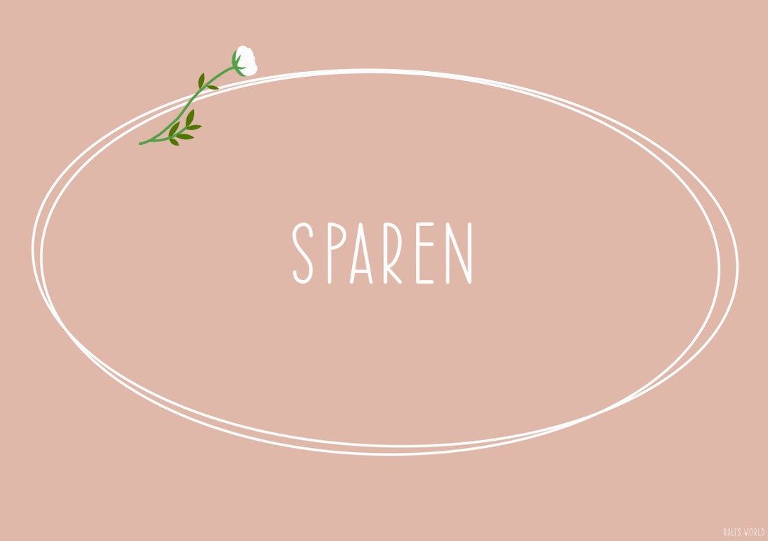 Rose Flower Dashboard/inlays for A5 Envelopes, Binders, Budget Binders ...