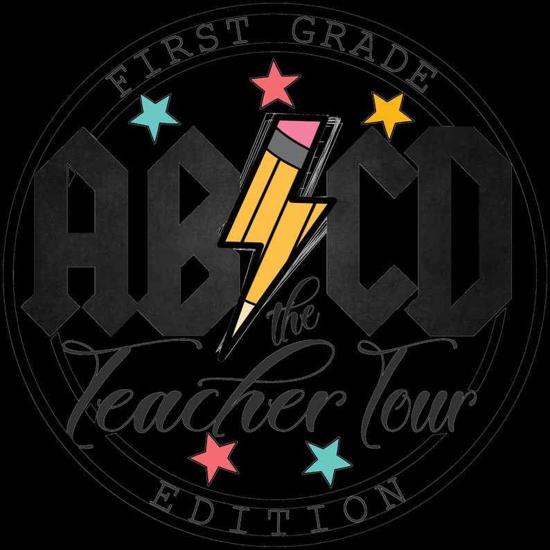 First Grade Rock N Roll - Etsy