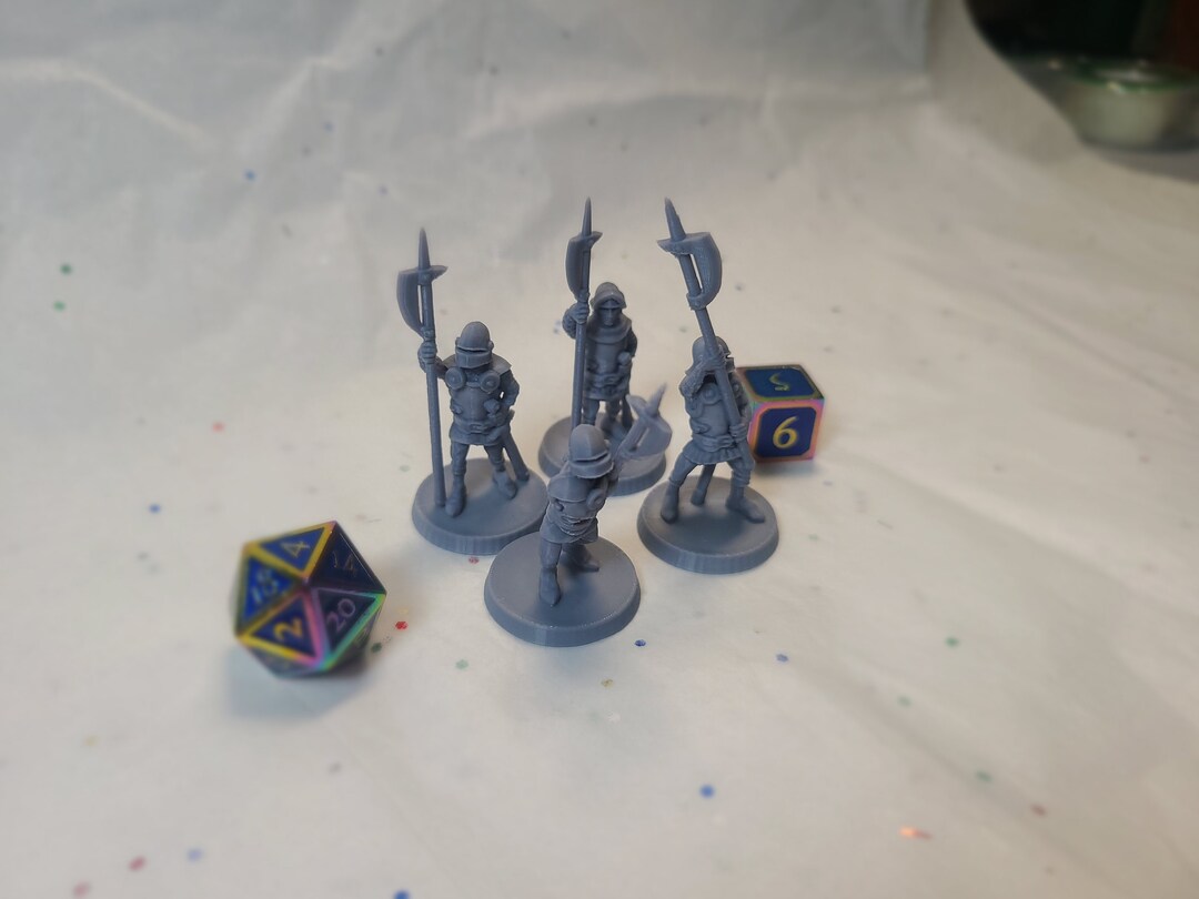 Halberdiers 4 Pack by Briteminis - Etsy