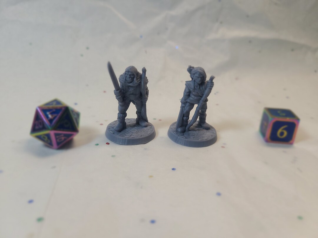 Half Orc Rangers by Briteminis - Etsy