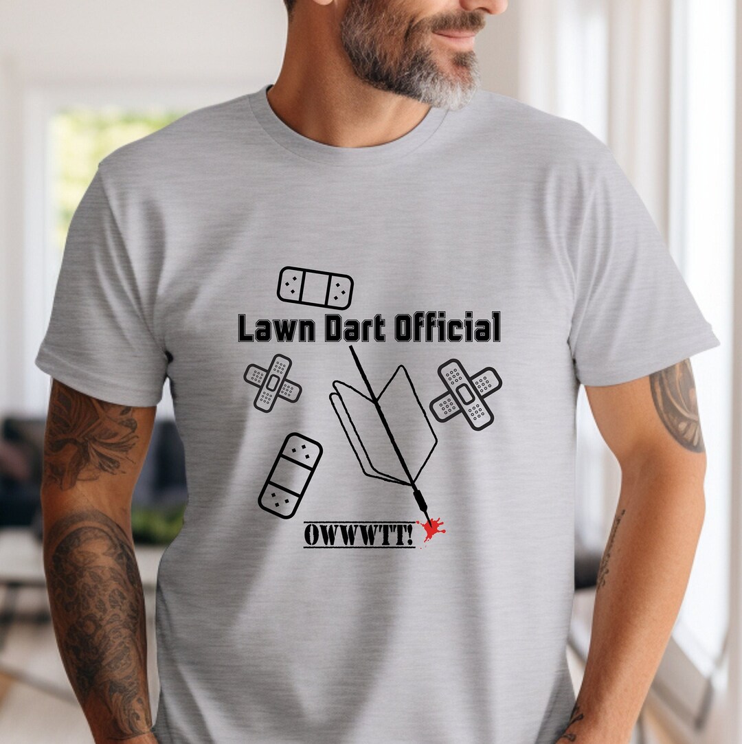 Lawn Dart Official Tshirt, Lawn Dart Meme Tee Shirt, Lawn Jart Game ...