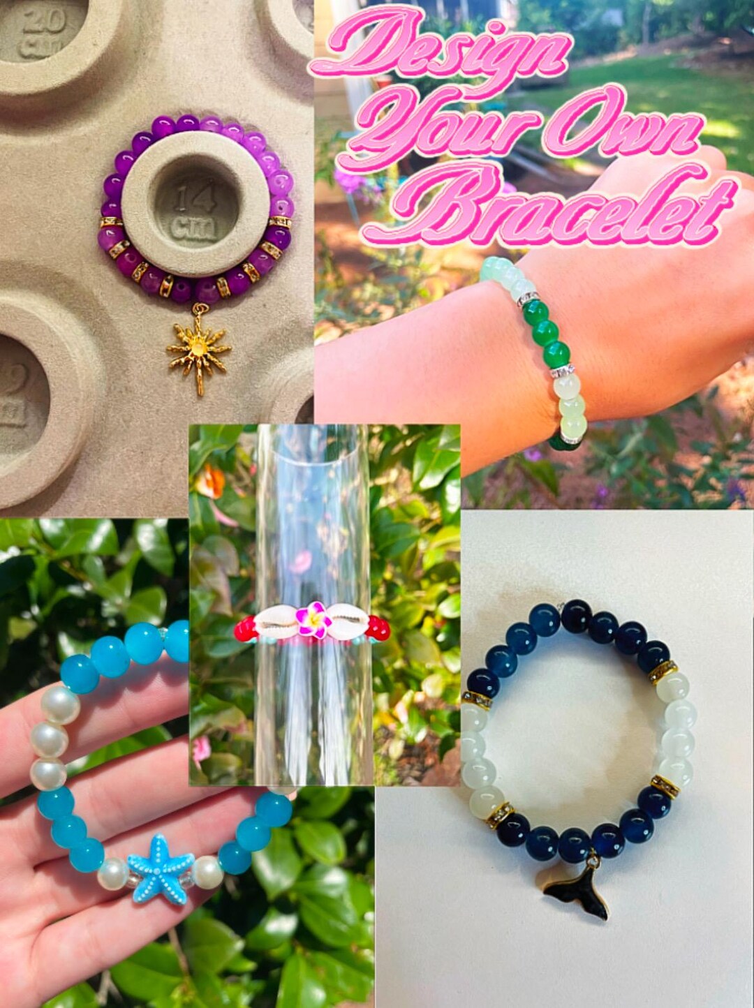 Design Your Own Bracelet| Create a Unique Piece|!!must READ Description ...