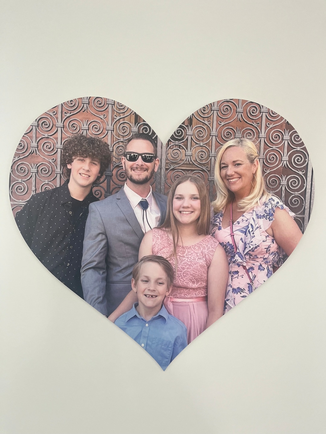 Heart Shaped Family Photo! - Etsy