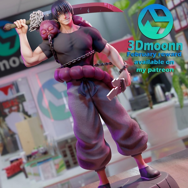 Toji Figurine - Etsy