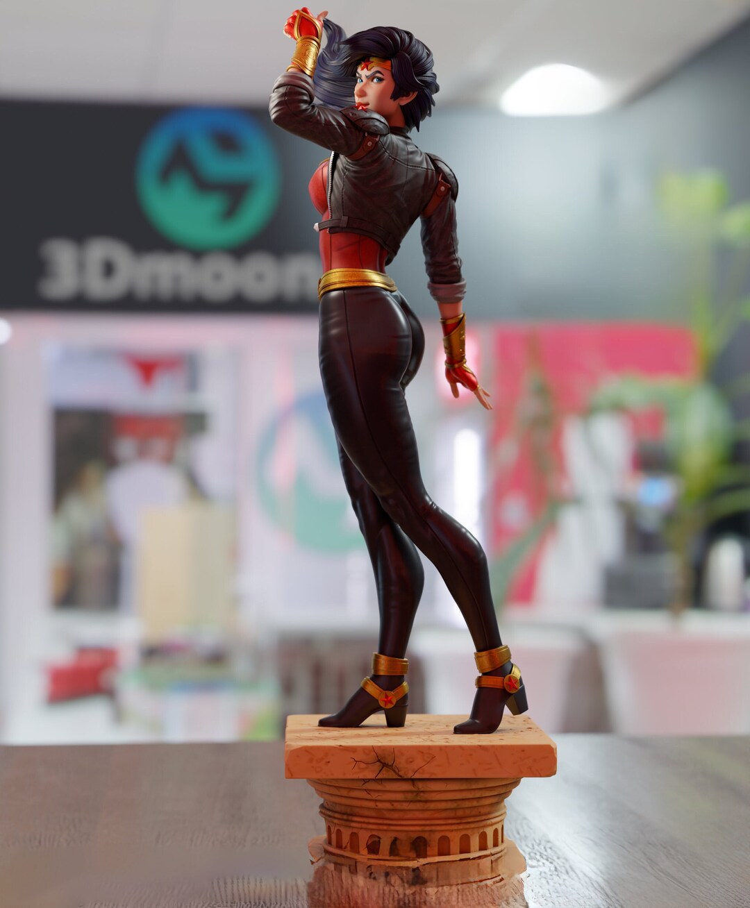 3D Resin Printed Wonder Woman DC Fanart Model Kit UNPAINTED - Etsy