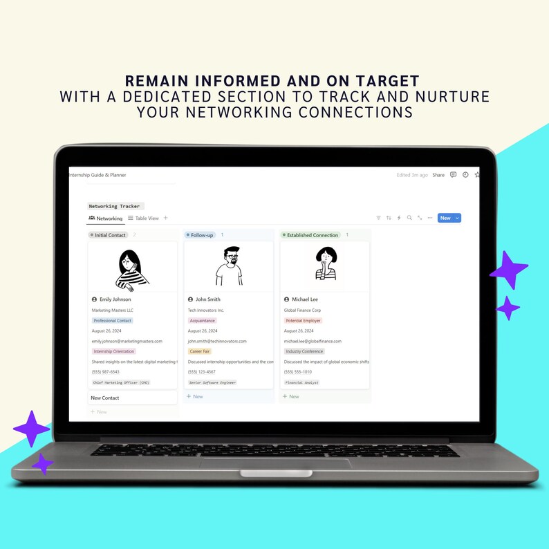 Notion Template Internship Guide & Planner for Students: Semester ...