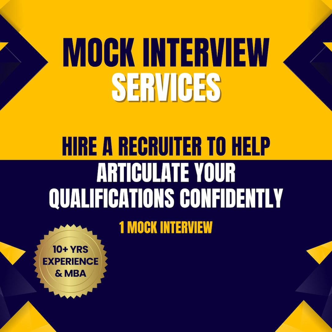 Mock Interview & Career Coaching, Build Confidence and Articulate ...