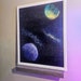 Custom Wall Art Hand-painted Galaxy Home Decor One-of a Kind Galaxy ...