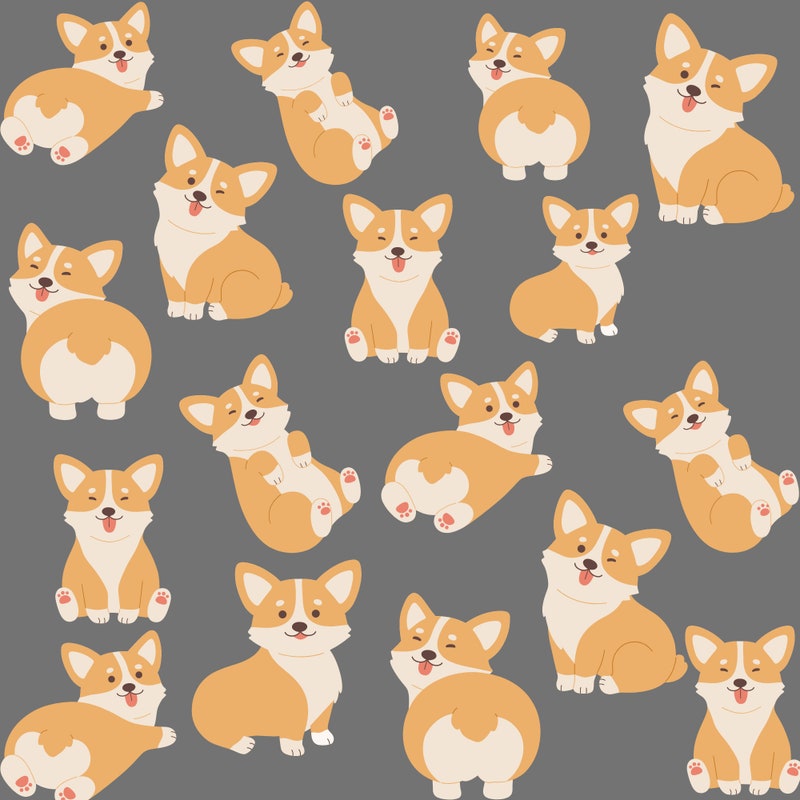 Corgi Quilt Pattern - Etsy