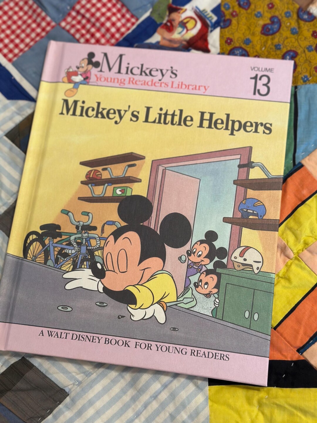 Vintage Disney Book mickeys Little Helpers volume 13 Mickeys Young ...