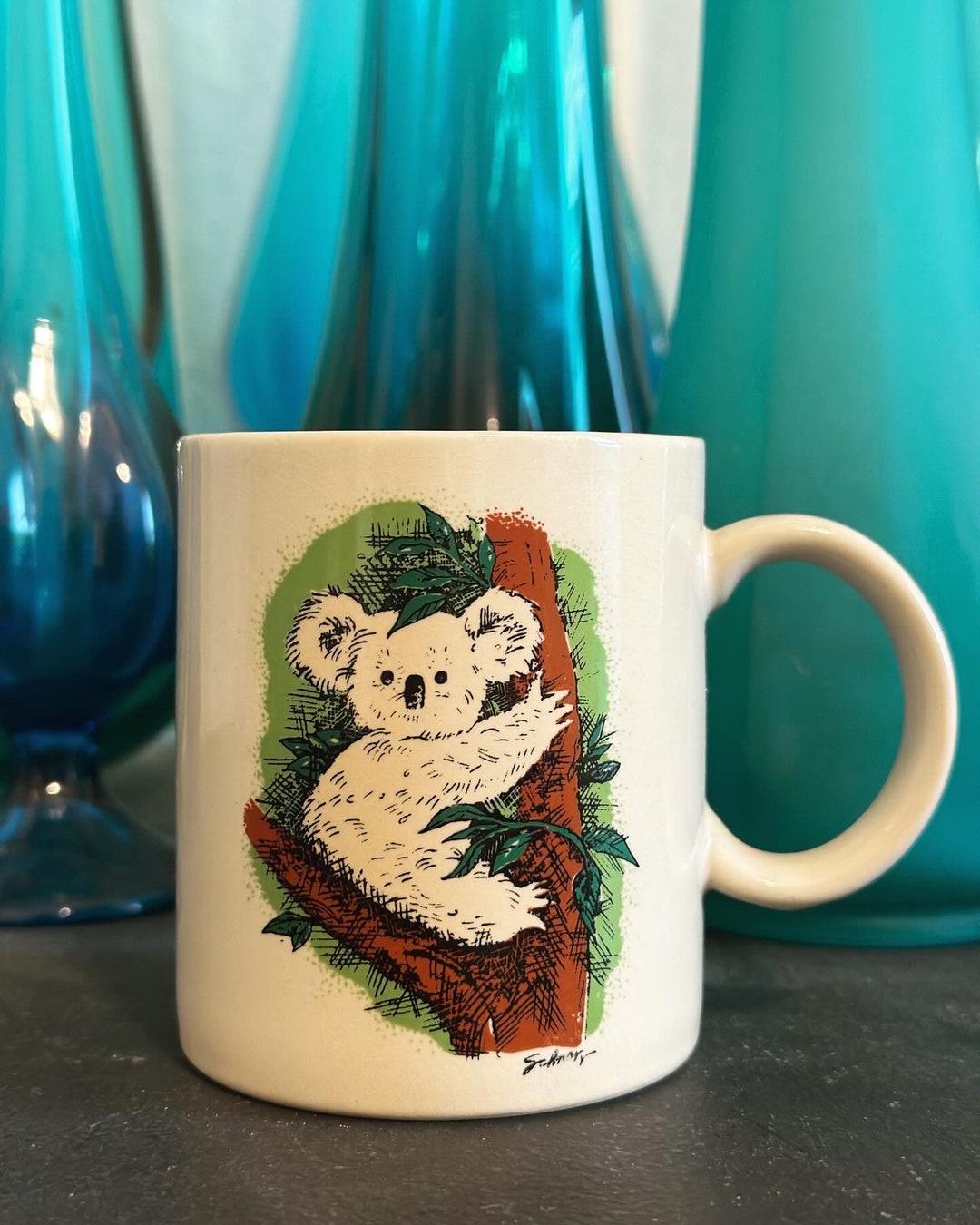 Vintage Koala Bear San Diego Zoo Mug - Etsy