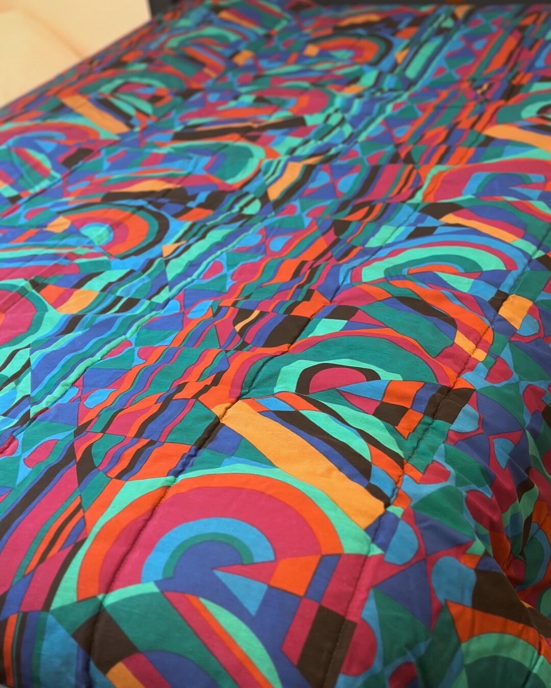 Vintage 1991 J.P Stevens and Co Retro Groovy Queen/king Comforter - Etsy