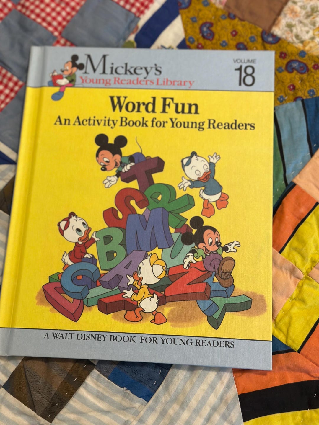 Vintage Mickey’s Young Readers Library Vol. 18 - “word Fun” Activity ...