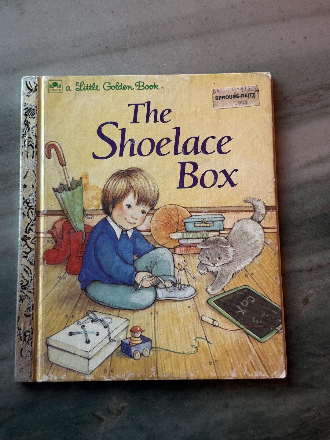Vintage 1984 Little Golden Book the Shoelace Box | Children’s Classic ...