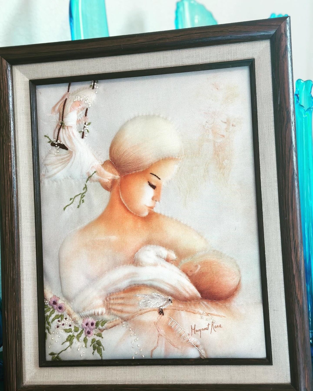 Vintage 1976 Margaret Kane Maternal Art - Etsy