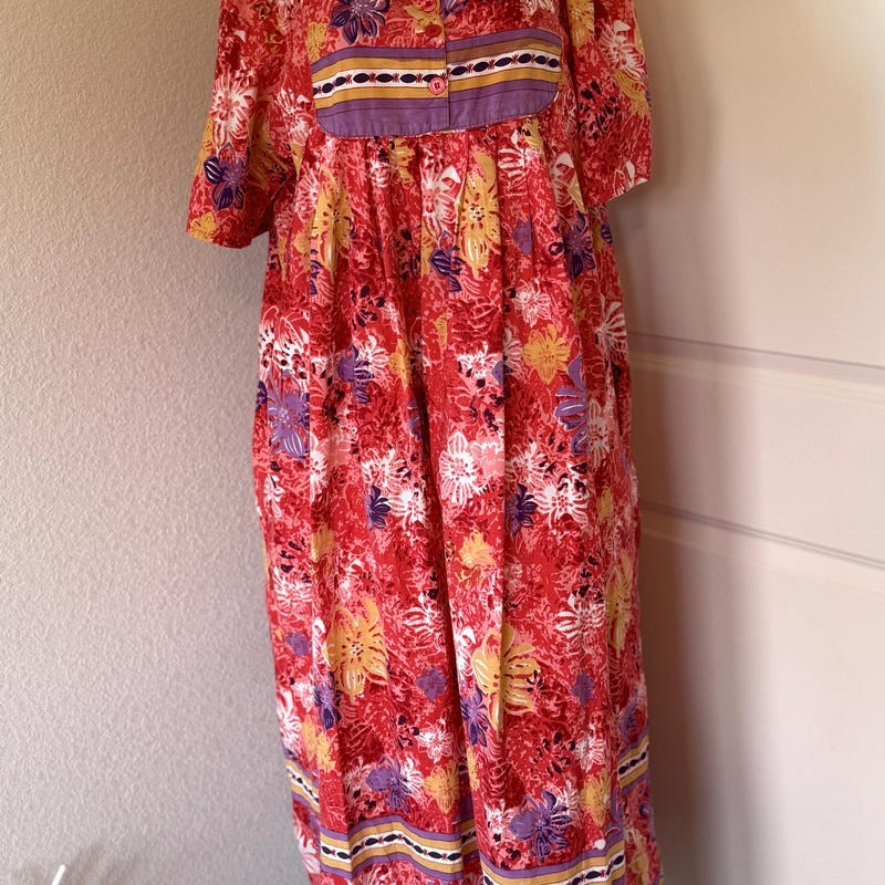 Floral House Dress - Etsy