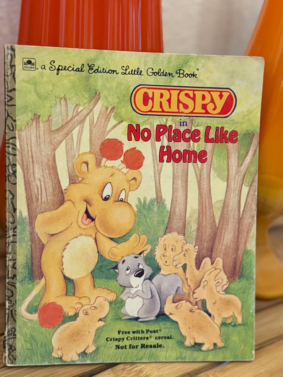 Vintage 1987 Crispy Little Golden Book • Post Cereal Promo Book • Rare ...