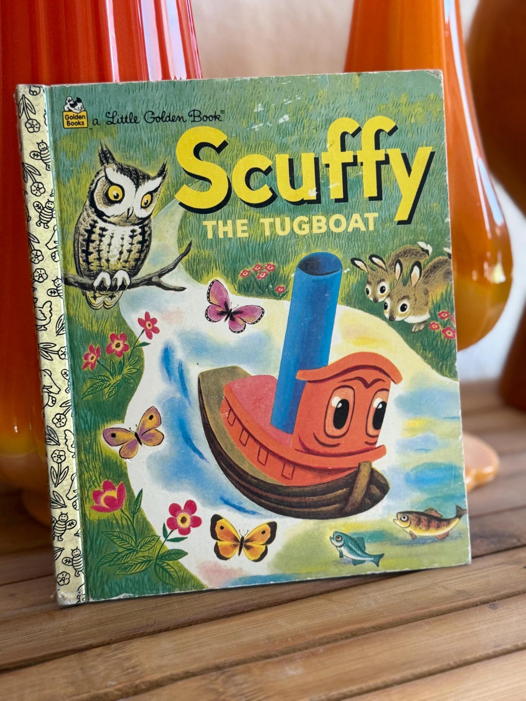 Vintage Scuffy the Tugboat Little Golden Book | 1983 Children’s ...