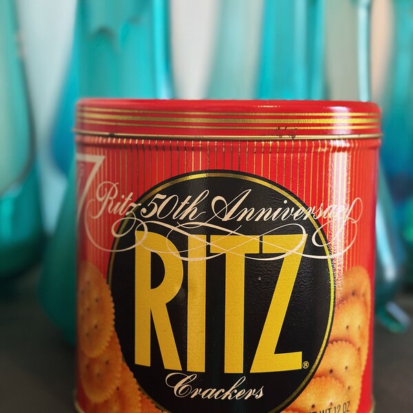 Ritz Cracker Tin - Etsy