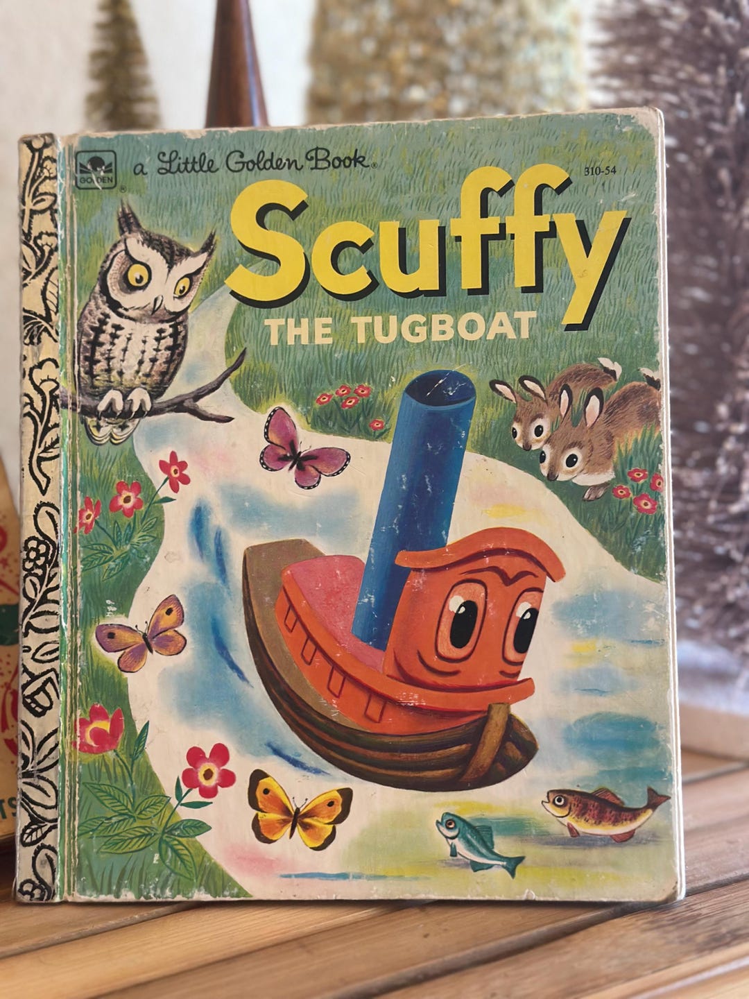Vintage Scuffy the Tugboat - A Little Golden Book (1974) Children’s ...