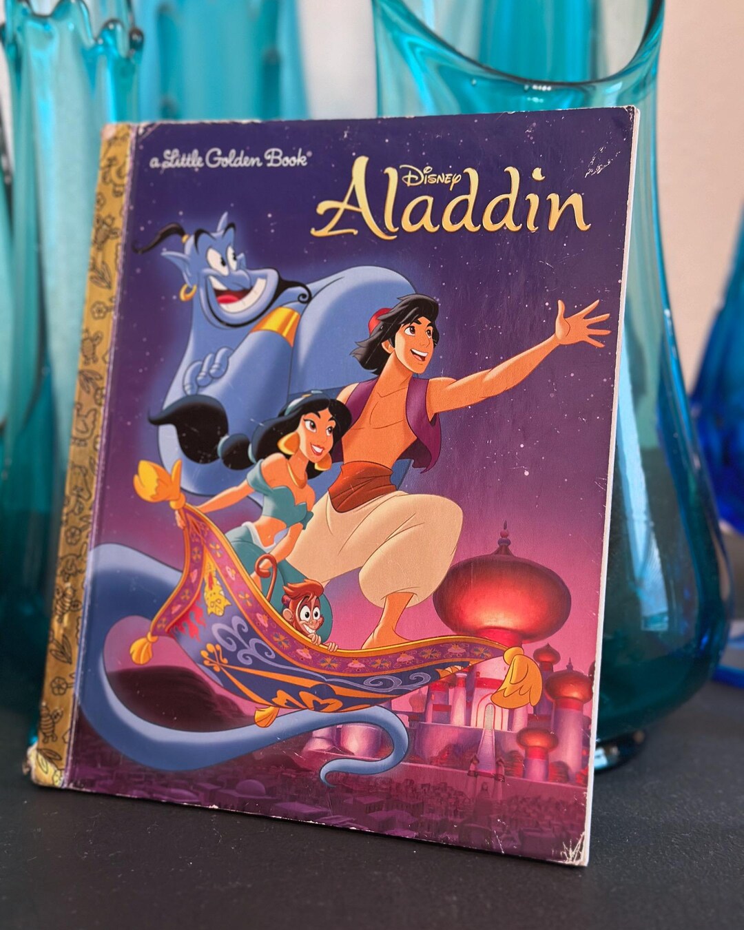 Vintage 1992 Aladdin Little Golden Book - Etsy