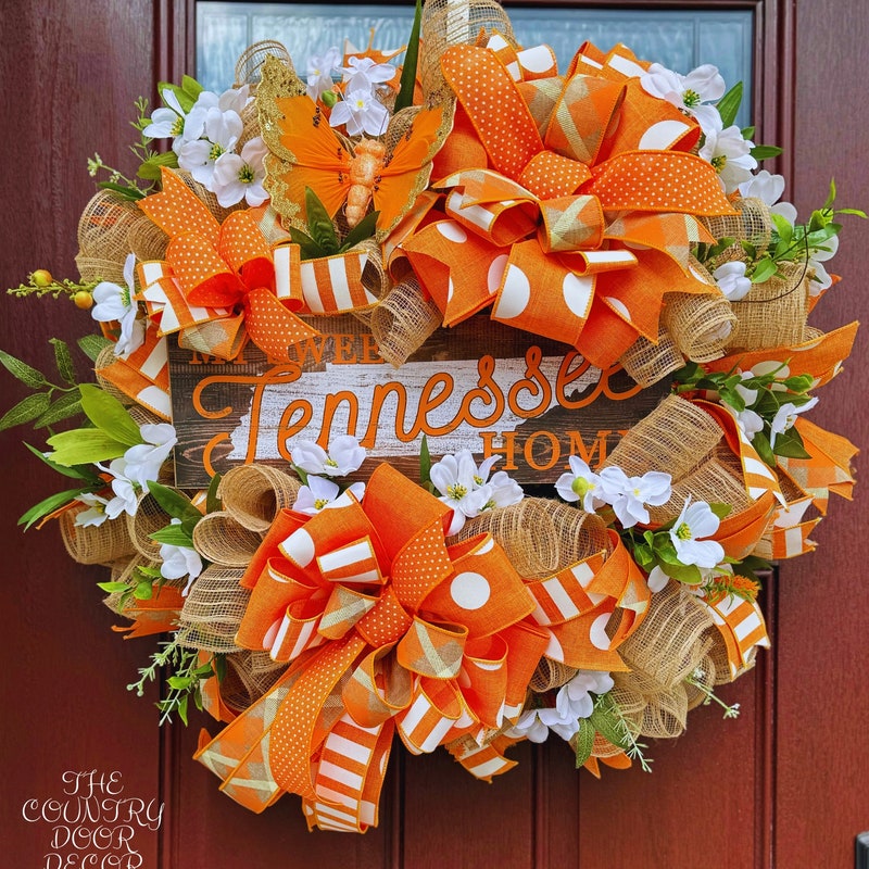Tennessee Wreath - Etsy