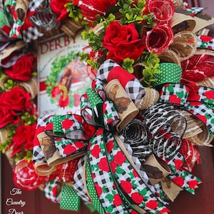 Kentucky Derby Wreath, Derby Roses Wreath, Kentucky Derby Front Door ...