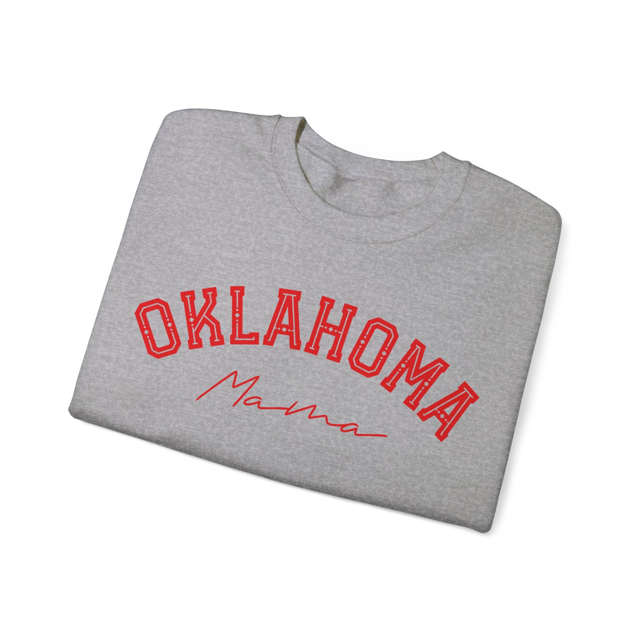 Unisex Gildan™ Crewneck Sweatshirt Oklahoma Mama Oklahoma Mom Oklahoma ...