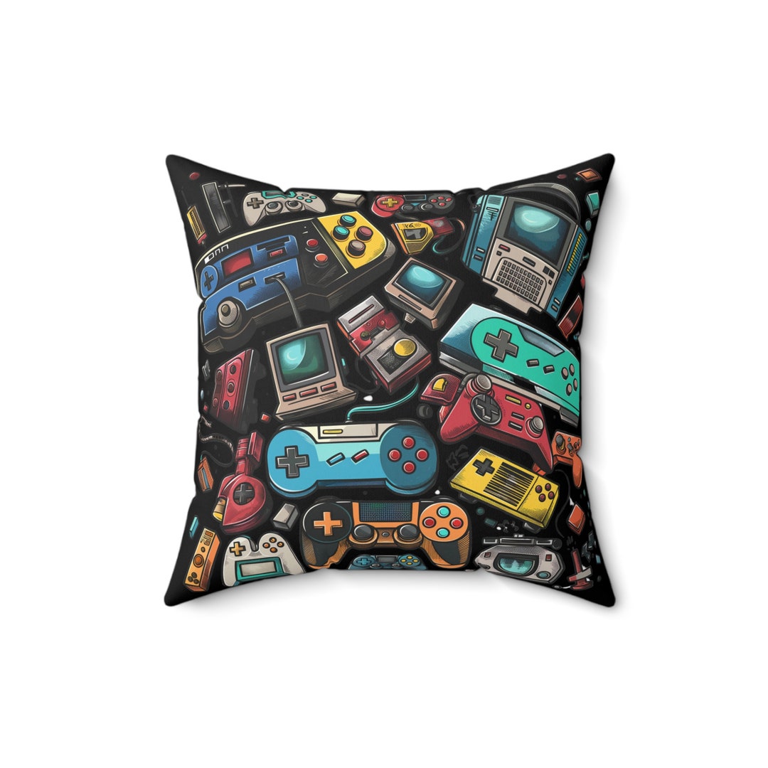 Retro Arcade Gamer. Deklart Cartoon Design. Gaming Room Home Decor Gift ...