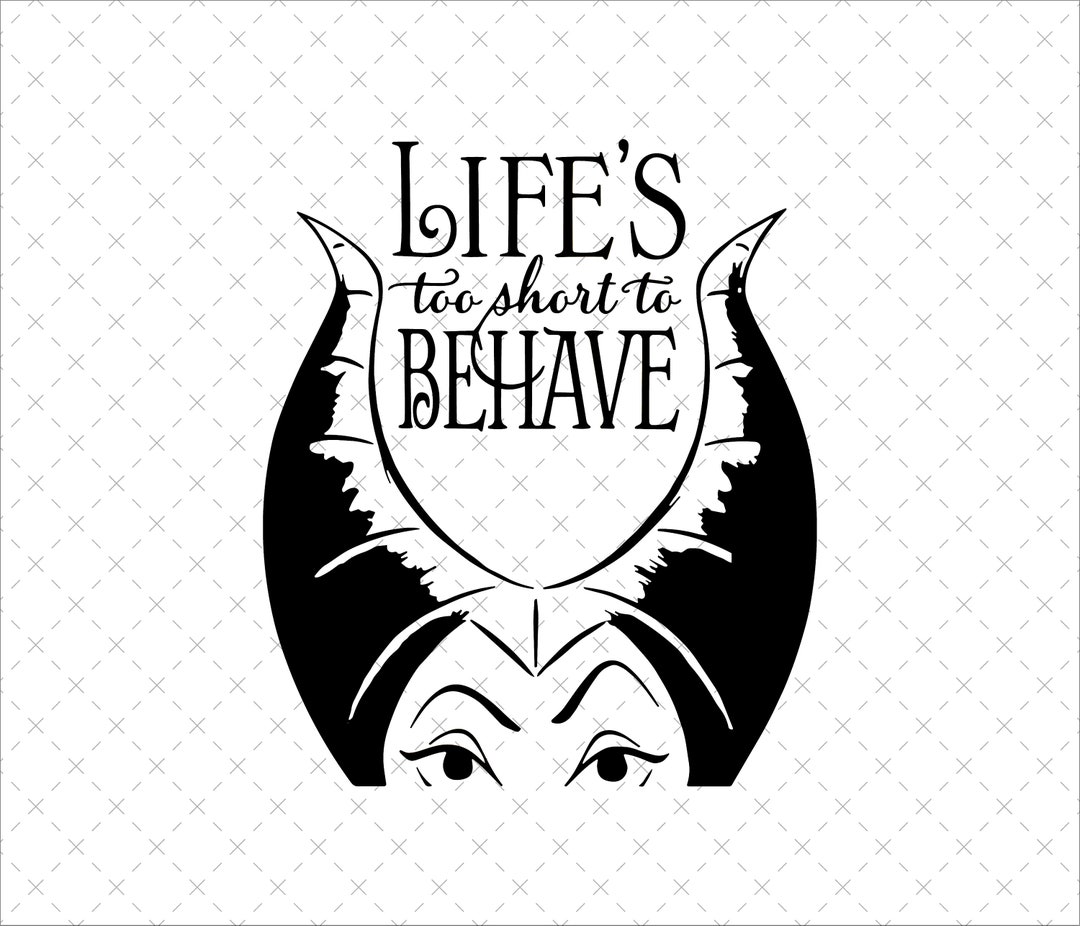 Malefacient Bad Svg, Maleficient SVG, Villain Quote SVG, Villain Svg ...