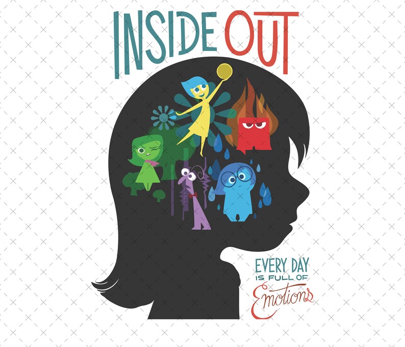 Inside Out PNG, Inside Out Characters Digital Download, Inside Out How ...
