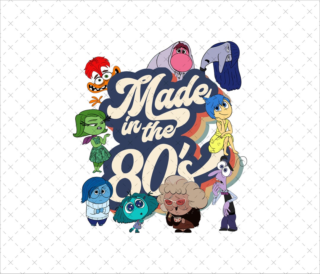 Inside Out 2 PNG SVG, Inside Out 2 Ira, Alegría, Asco, Tristeza, Miedo ...
