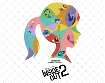 Anxiety PNG, Inside Out 2 PNG SVG, Inside Out 2 Anger, Joy, Disgust ...