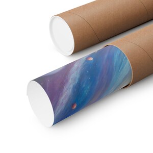 Universe Themed Art Matte Posters - Etsy